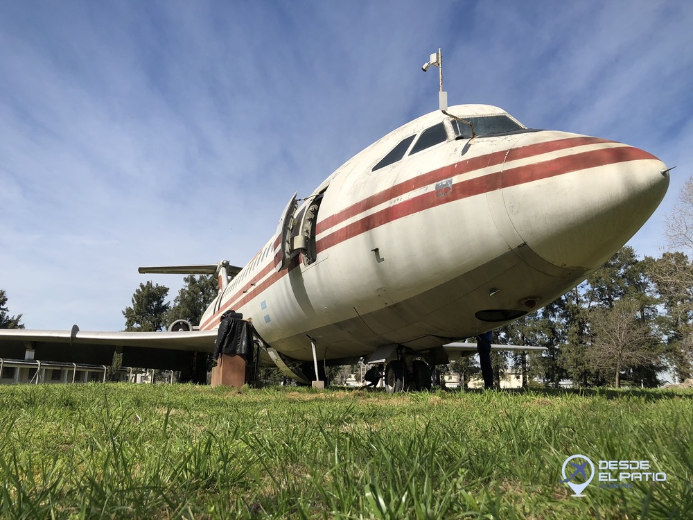 Visitando el BAC 1-11 que se está restaurando en el INAC CIATA de Morón