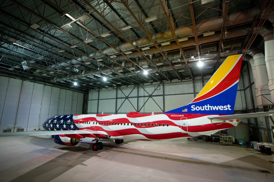 Freedom One, el nuevo avión de Southwest Airlines