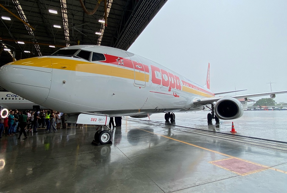 El nuevo avión retro de Copa Airlines