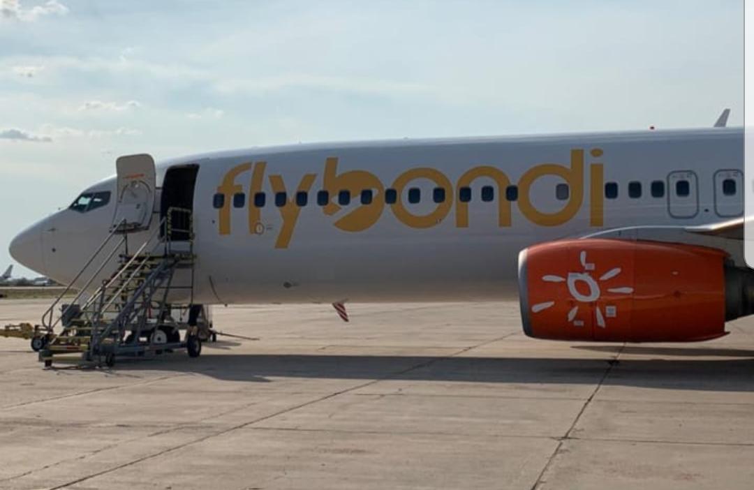 Las primeras imágenes del 3° y nuevo integrante de la flota de Flybondi