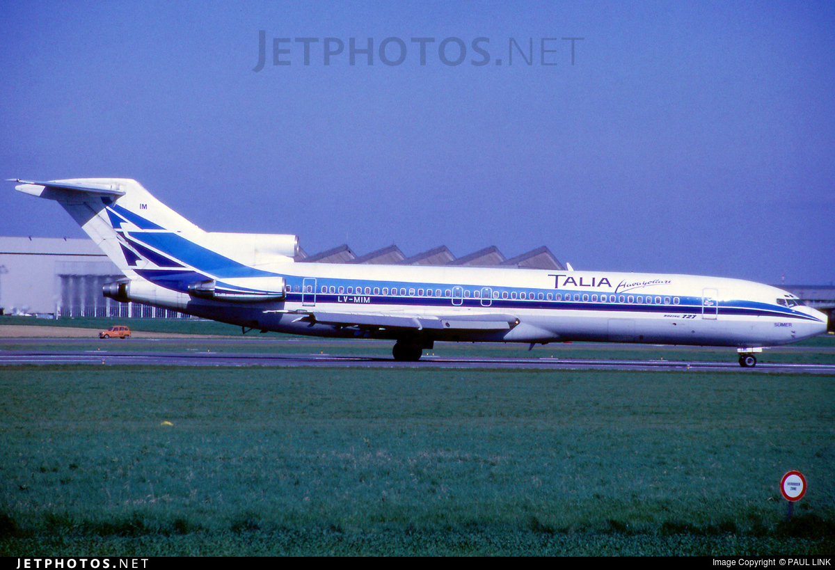 El Boeing 727 de Aerolíneas Argentinas que se negaba a abandonar sus colores