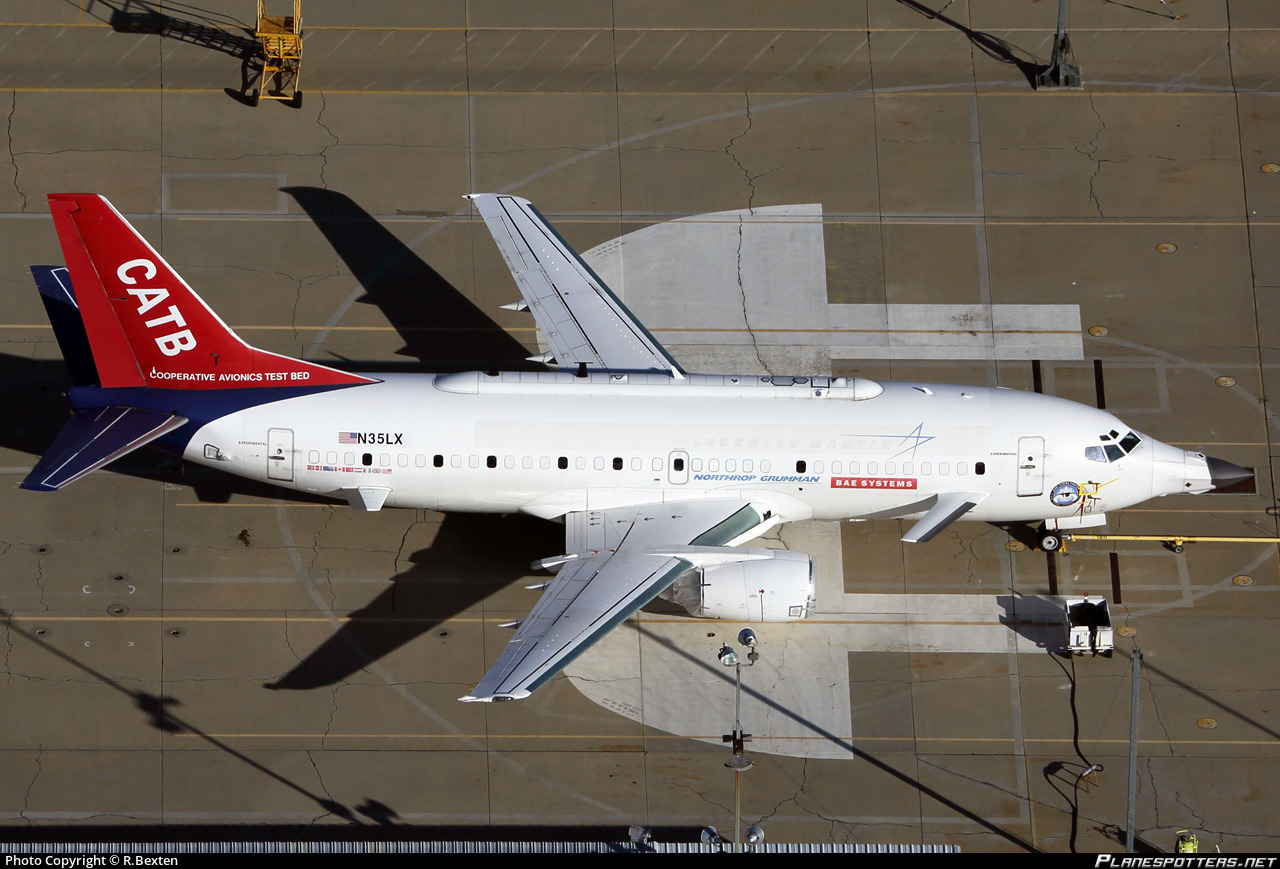 La historia de CATBird, el Boeing 737 modificado de Lockheed Martin